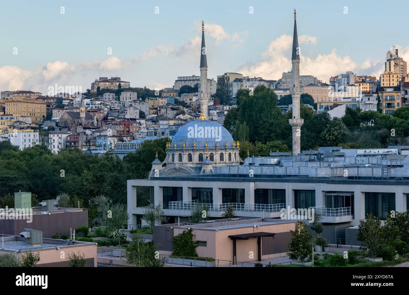 Hagia Sophia Grand Mosque, Istanbul, Turkey viewed from the Bosphorus ...