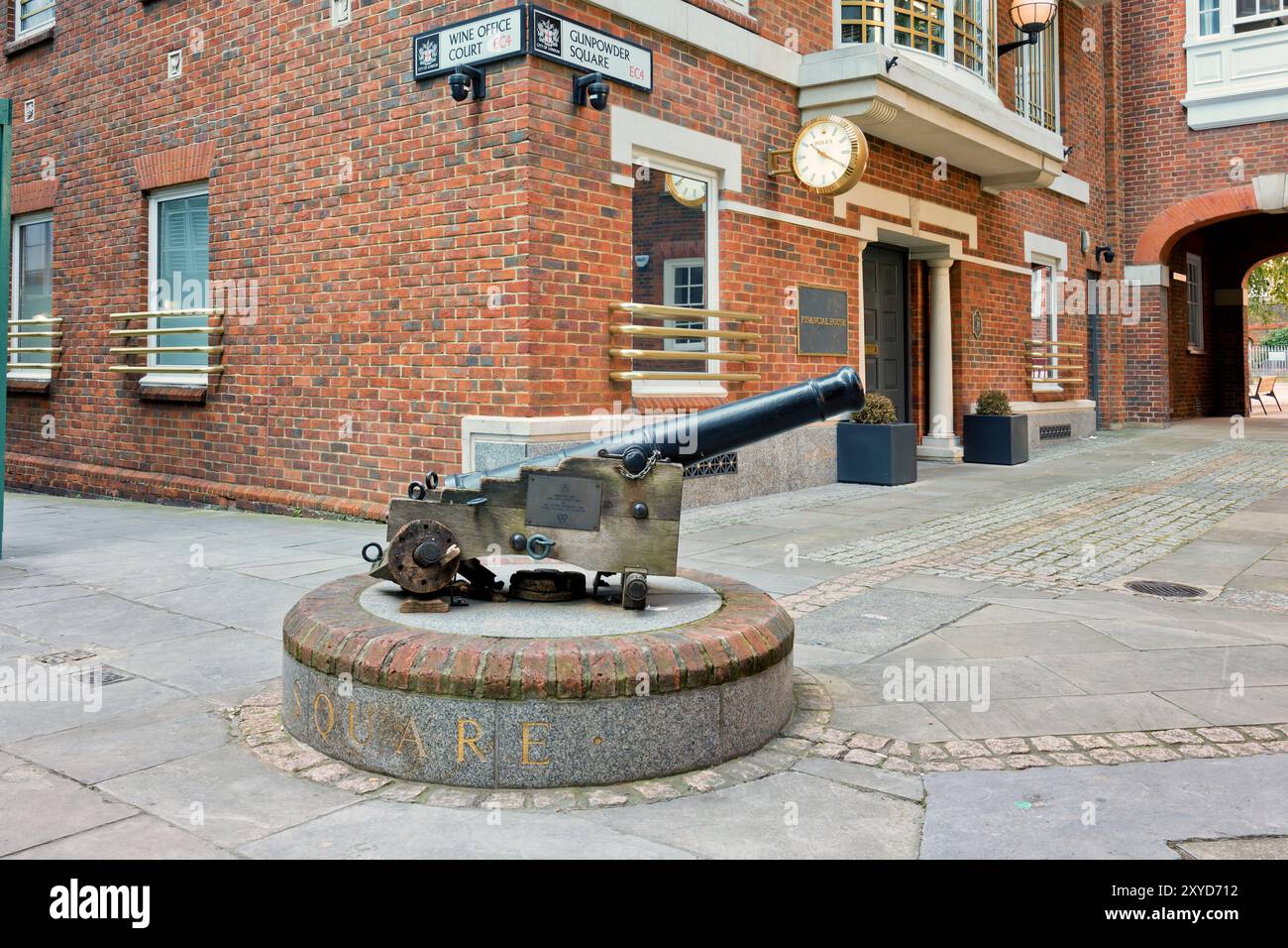 gunpowder square just off of fleet street city of london united kingdom ...