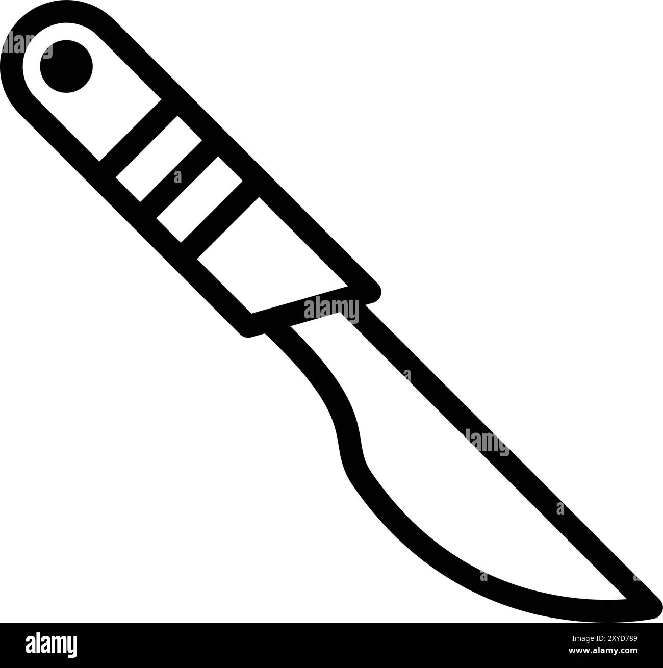Scalpel Vector Icon Design Illustration Stock Vector Image & Art - Alamy