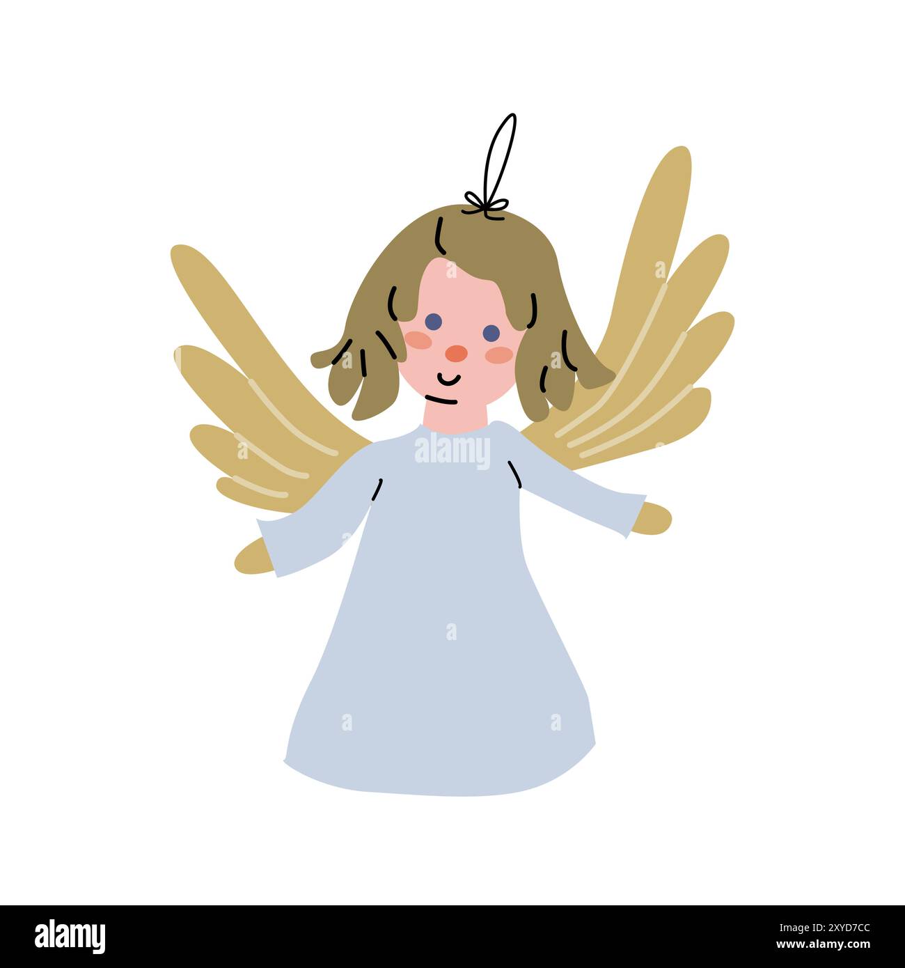 New year vintage toy gold Stock Vector Images - Alamy