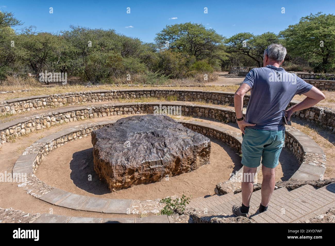 Hoba meteorite in namibia hi-res stock photography and images - Alamy