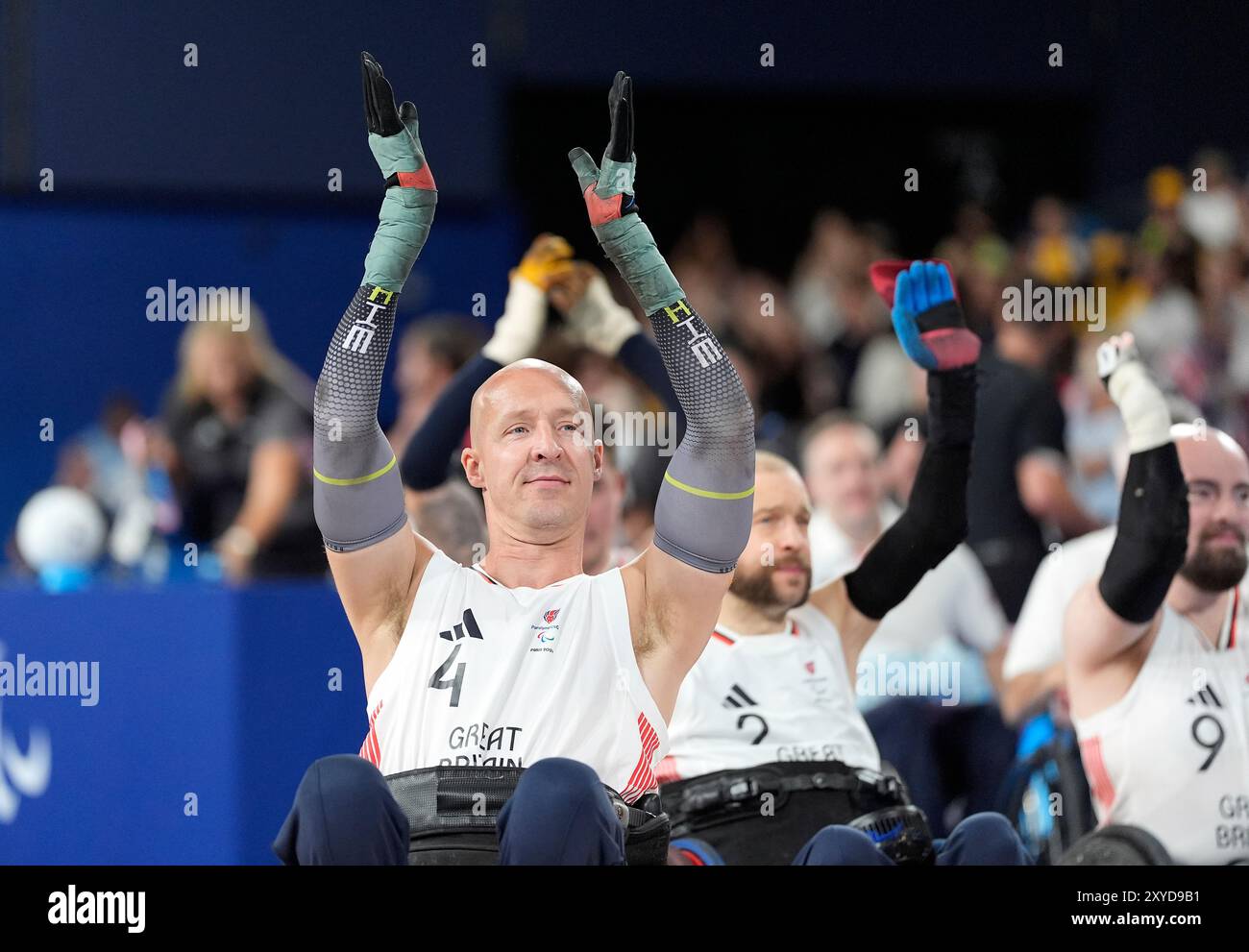 Great Britain's Gavin Walker after beating Australia in the wheelchair ...
