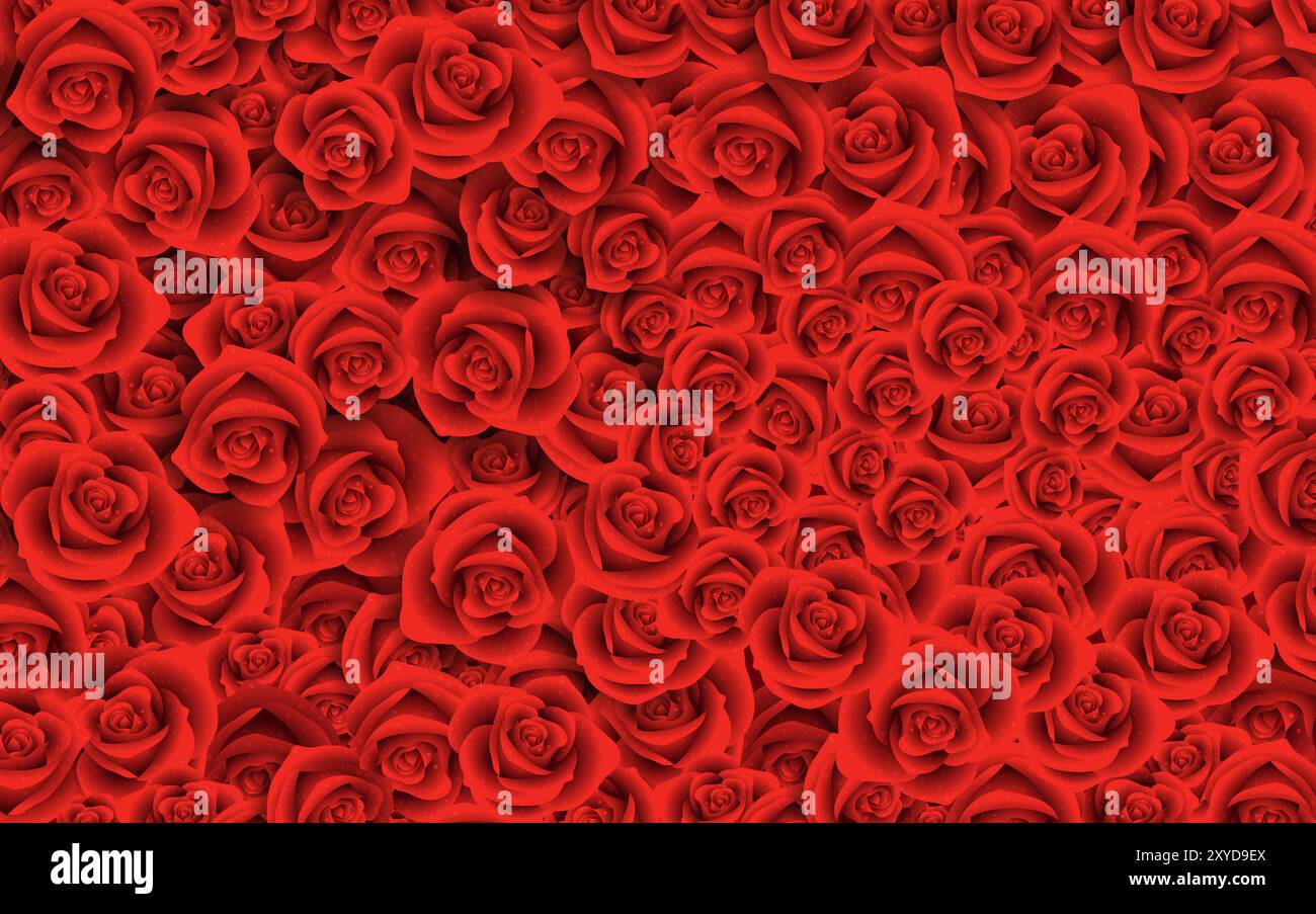 Rose flower vector Stock Vector Images - Alamy