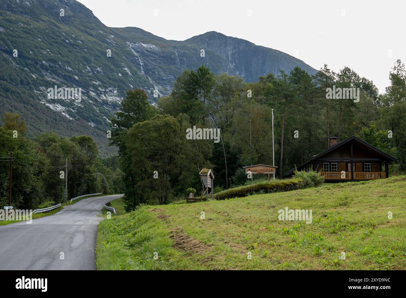the beautiful landscapes of the Norwegian fjords Stock Photo - Alamy