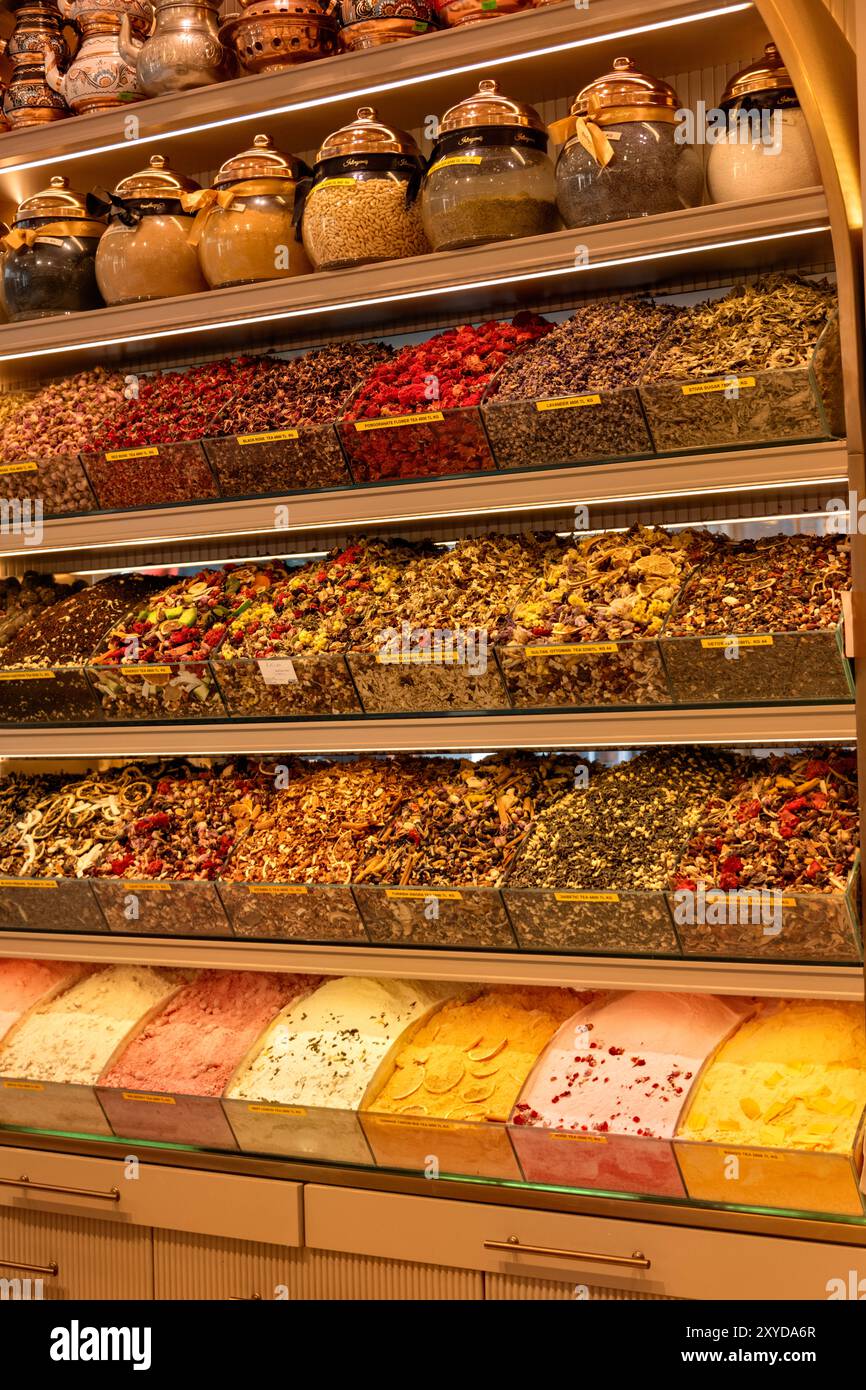 Selection of Turkish dried Tea including Viagra Tea and Diabetic Tea on ...