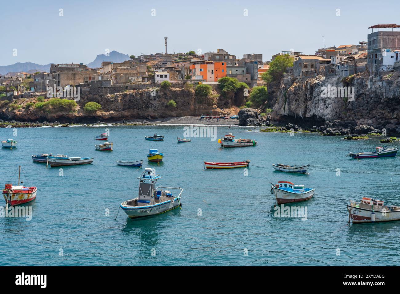 Petra Badejo, Cape Verde - June 9.2024: Castline on Santiago island ...