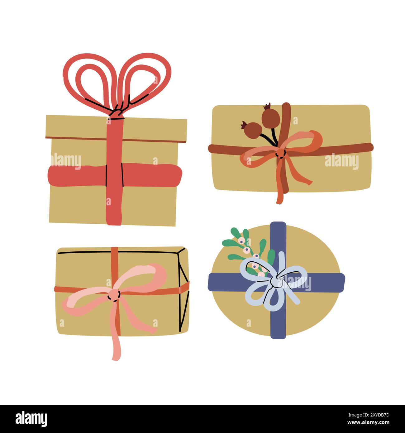 Bow top view Stock Vector Images - Alamy