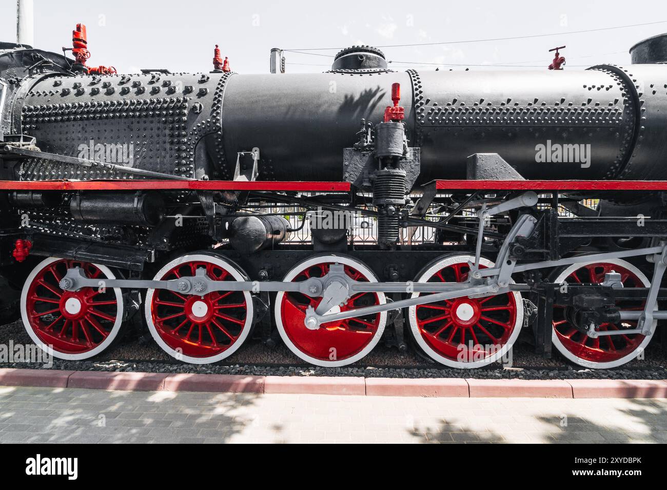 Driving wheels steam locomotive hi-res stock photography and images - Alamy