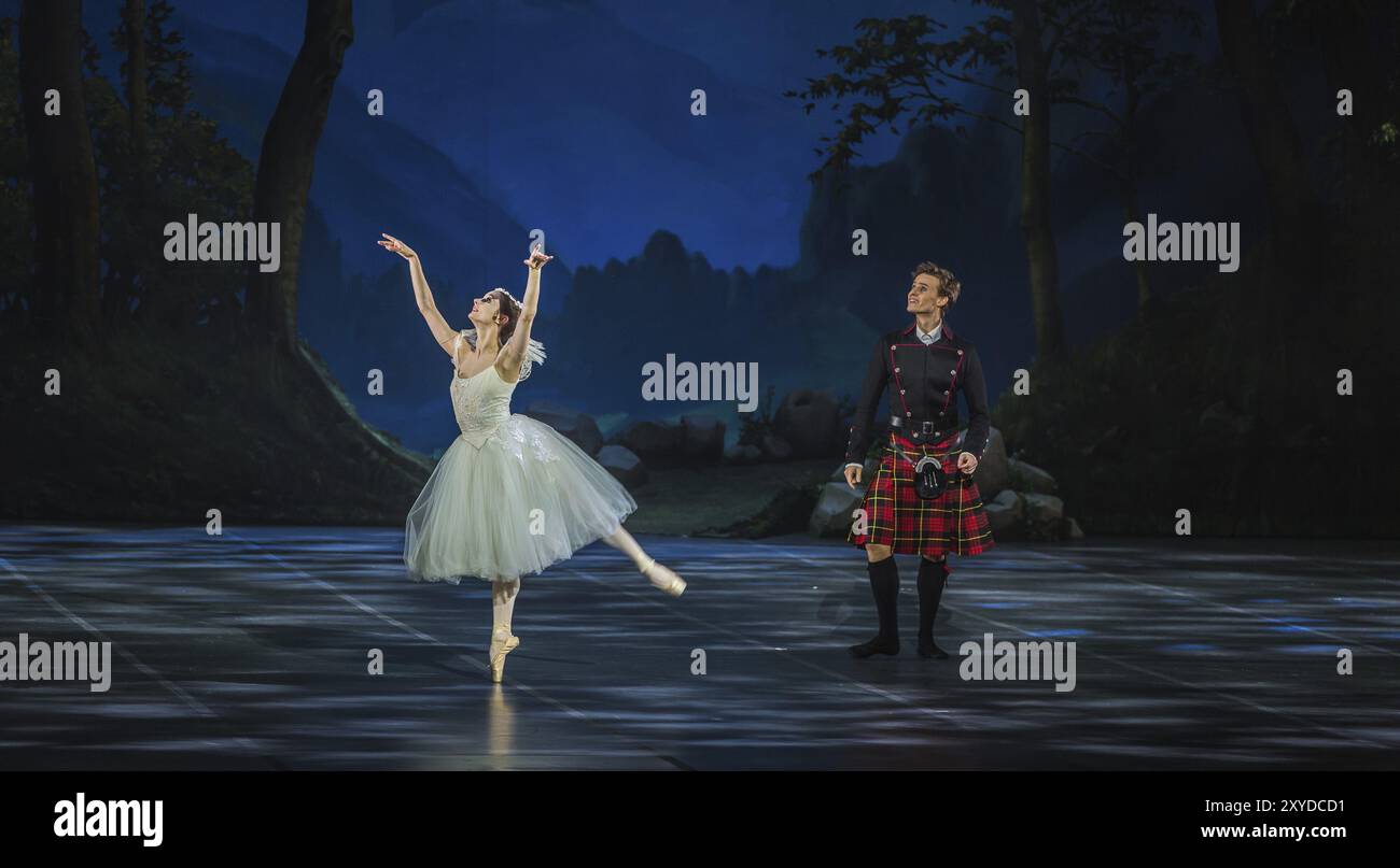 The romantic ballet Stock Photo - Alamy