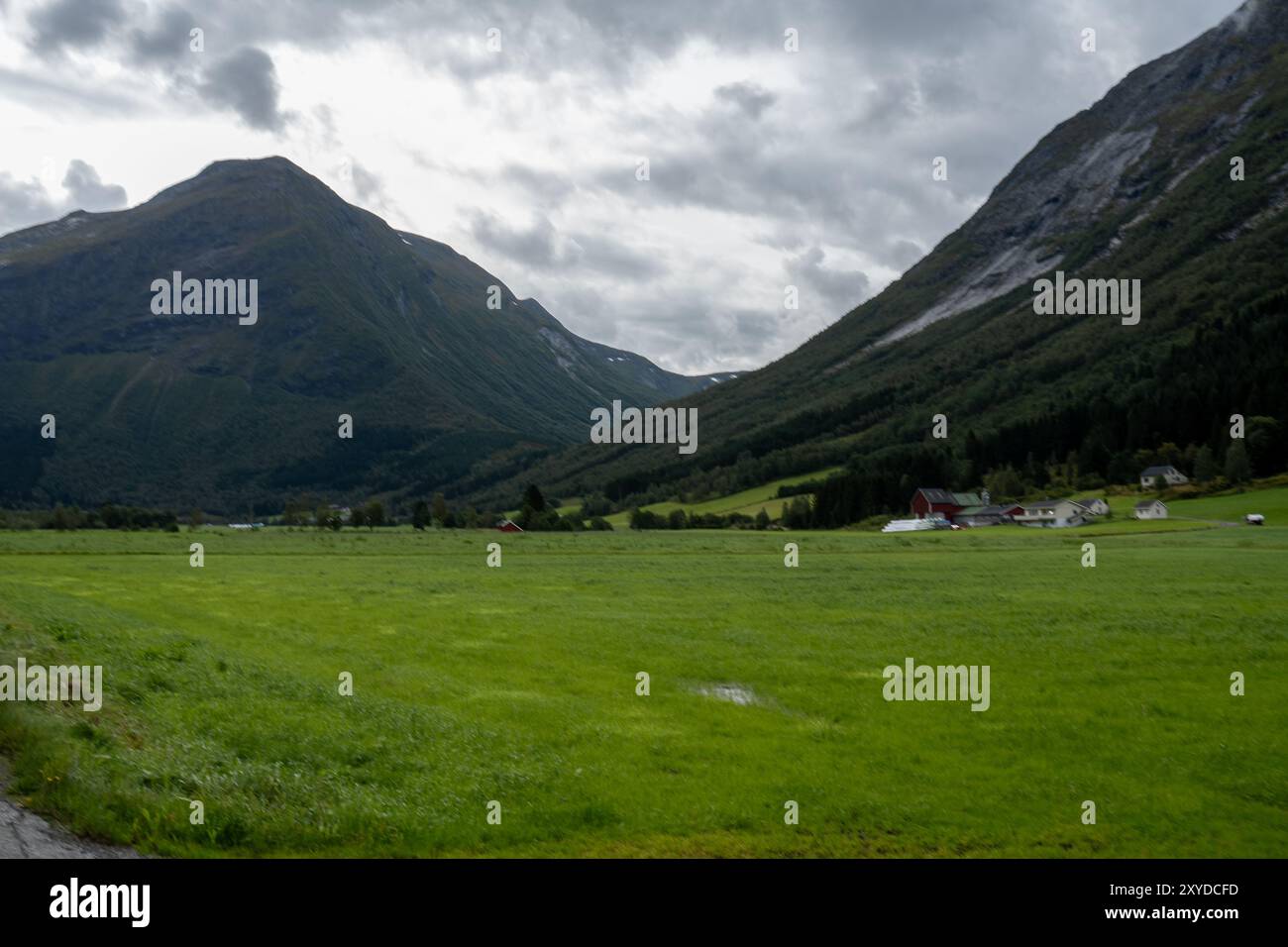 the beautiful landscapes of the Norwegian fjords Stock Photo - Alamy