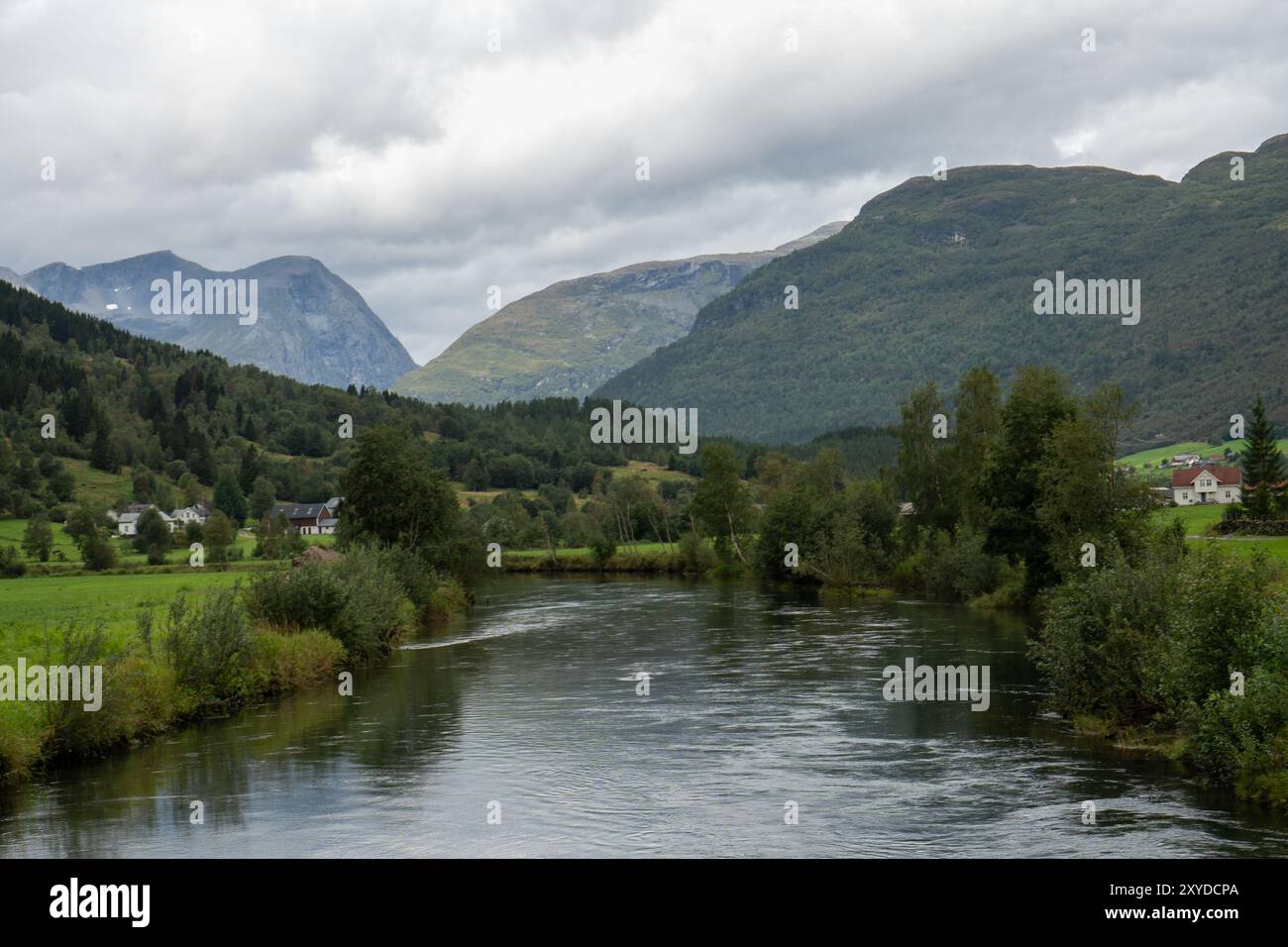 the beautiful landscapes of the Norwegian fjords Stock Photo - Alamy