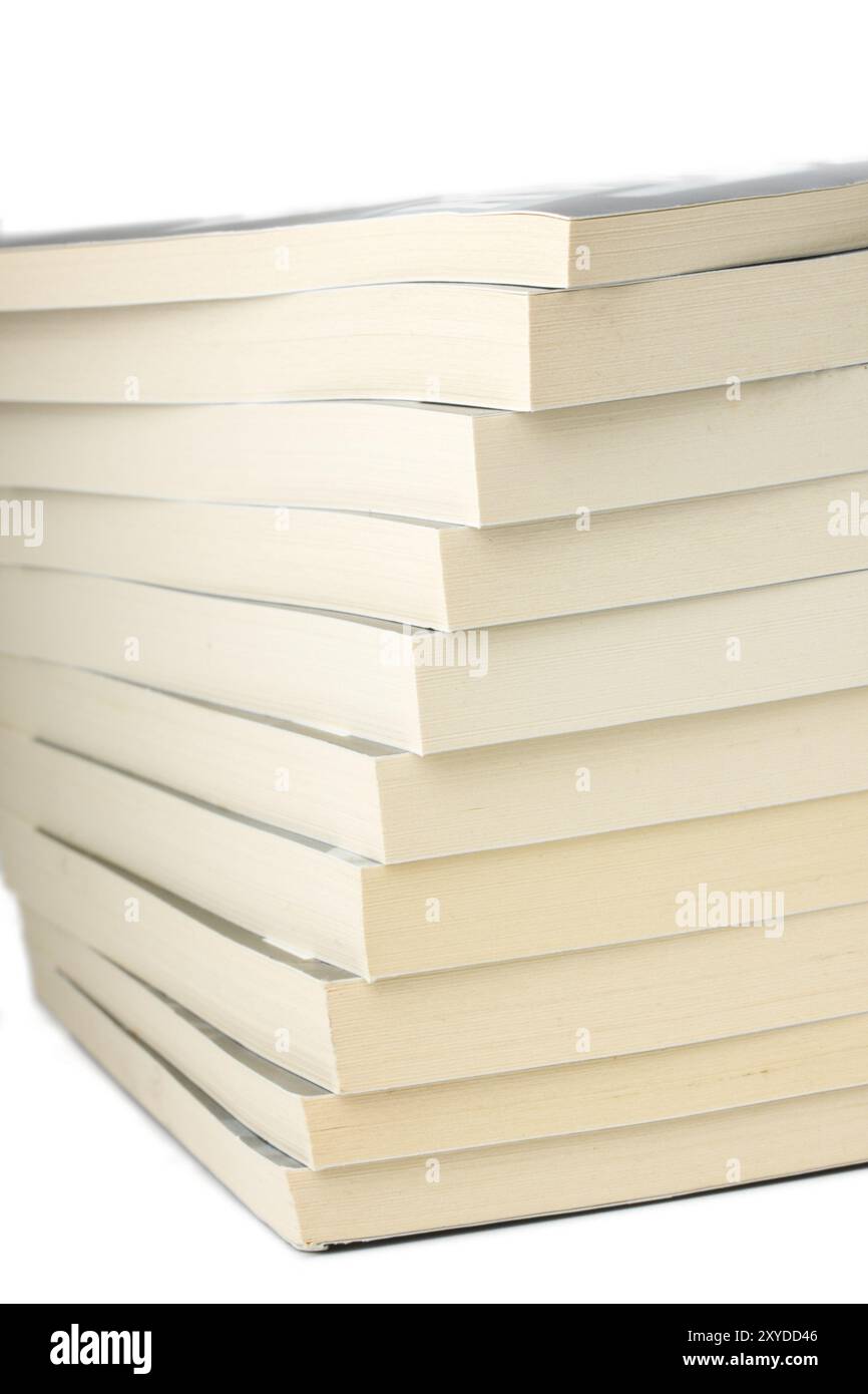 Pile paperbacks cutout hi-res stock photography and images - Alamy