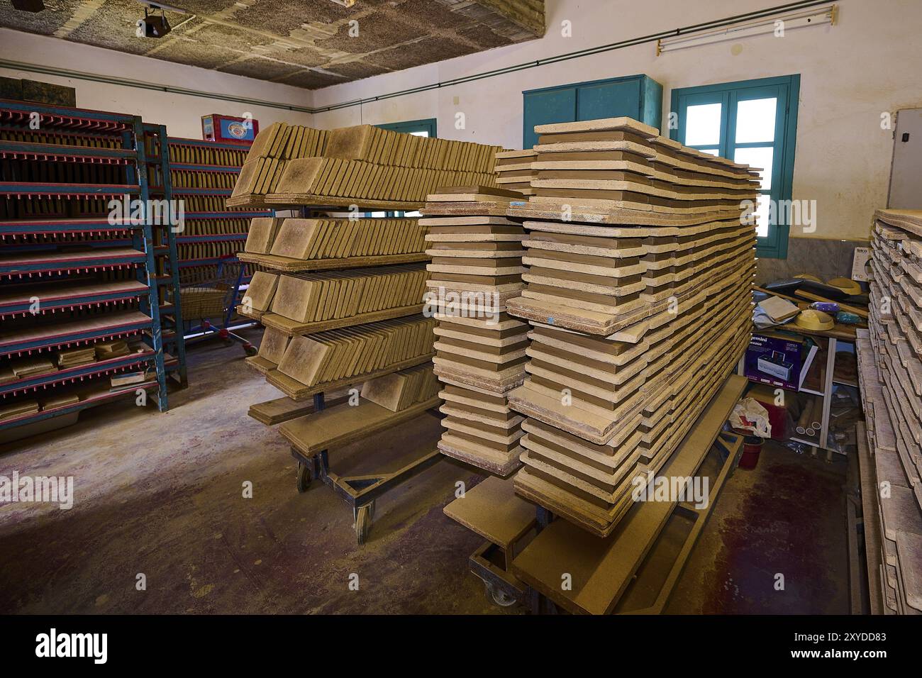 Traditional brick manufacturing hi-res stock photography and images - Alamy