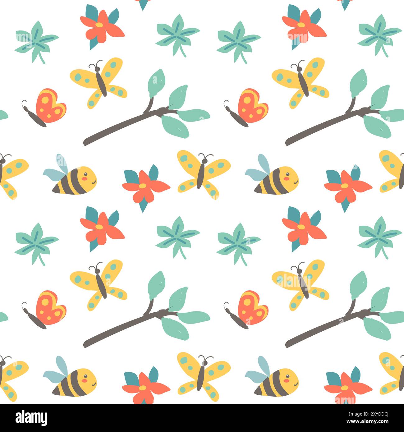 Childrens fashion pattern with baby animals. Cute safari african ...