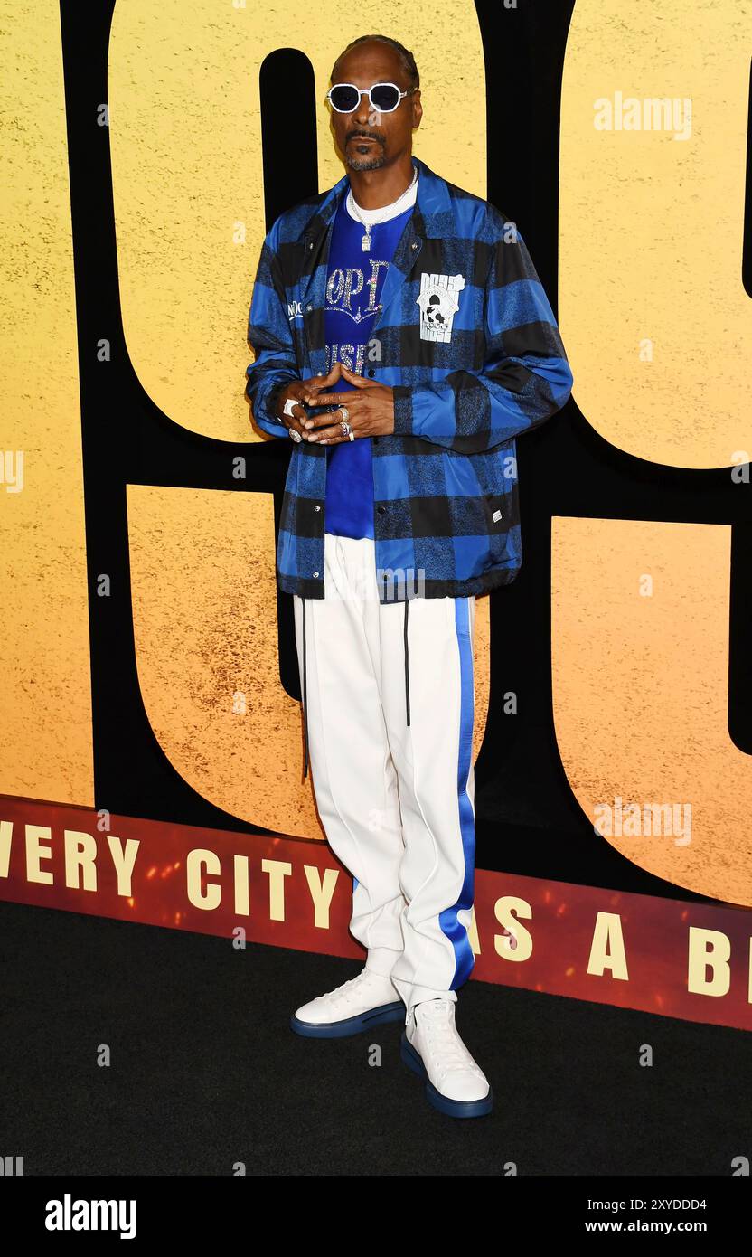 LOS ANGELES, CALIFORNIA - AUGUST 27: Snoop Dogg attends the "1992" Los ...