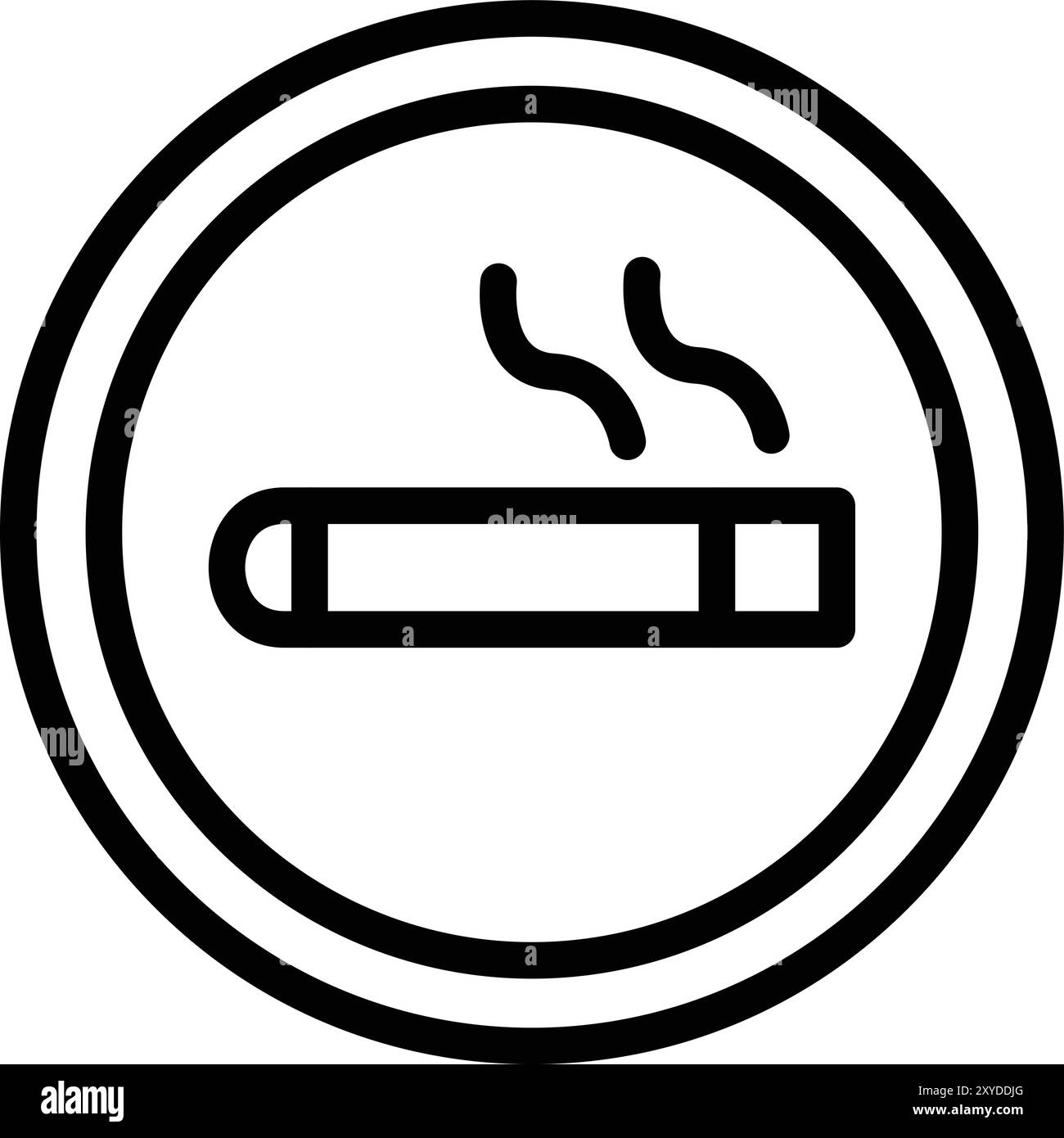 smoking area Vector Icon Design Illustration Stock Vector Image & Art ...