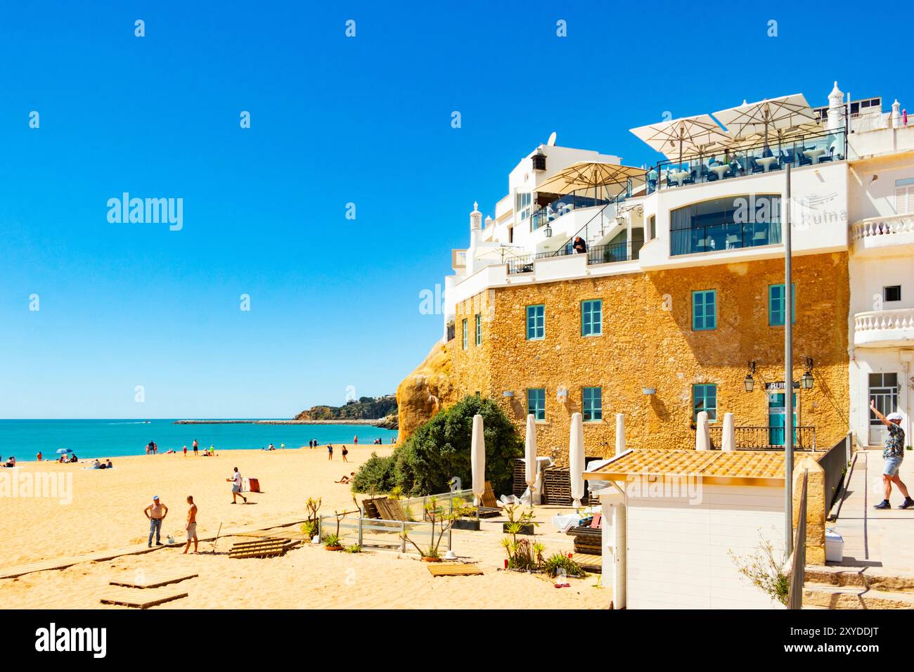 Praia dos Pescadores the Fishermans Beach is a blue flag beach the ...