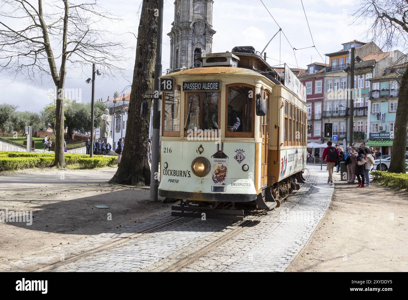 Place of interest historic tramway, Electrico, operated by the ...