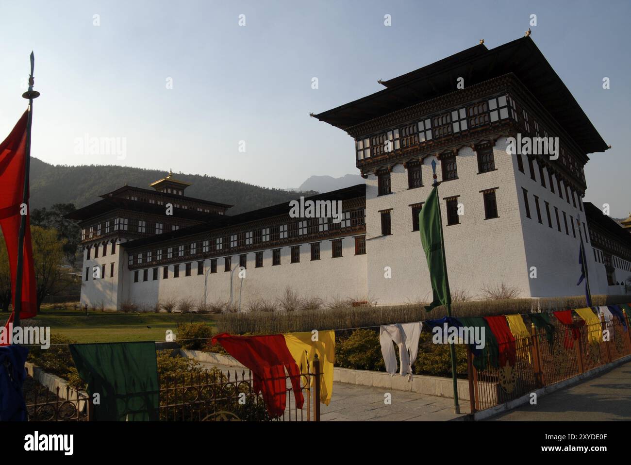 Seat of government and dzong, Thimphu, Bhutan, Asia Stock Photo - Alamy