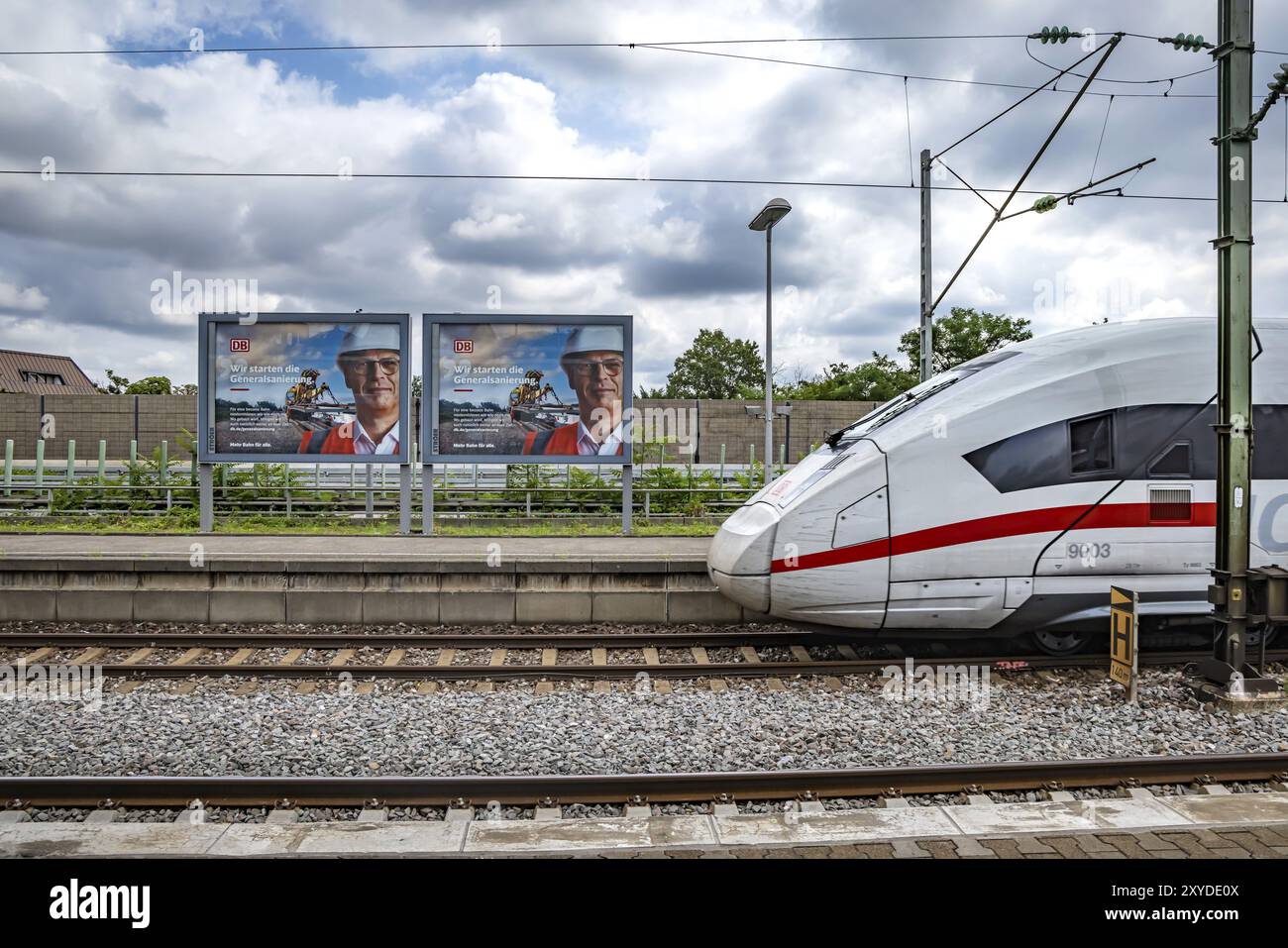 We are starting the general refurbishment. The railway wants to invest ...