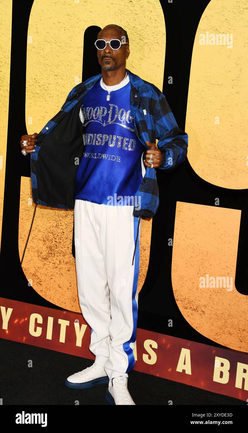 LOS ANGELES, CALIFORNIA - AUGUST 27: Snoop Dogg attends the "1992" Los ...