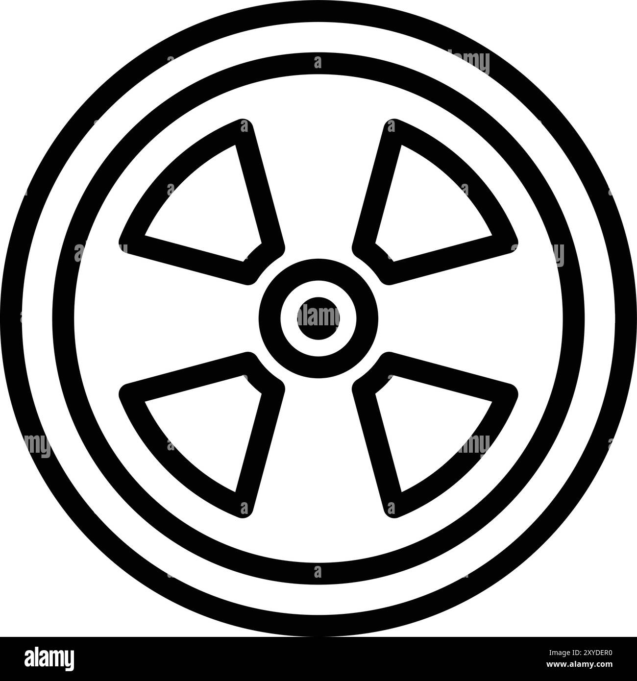 Nuclear energy icons set Cut Out Stock Images & Pictures - Alamy