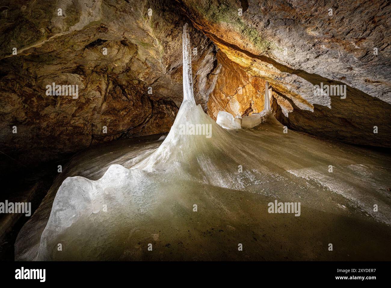 Dobsinska ice cave hi-res stock photography and images - Alamy
