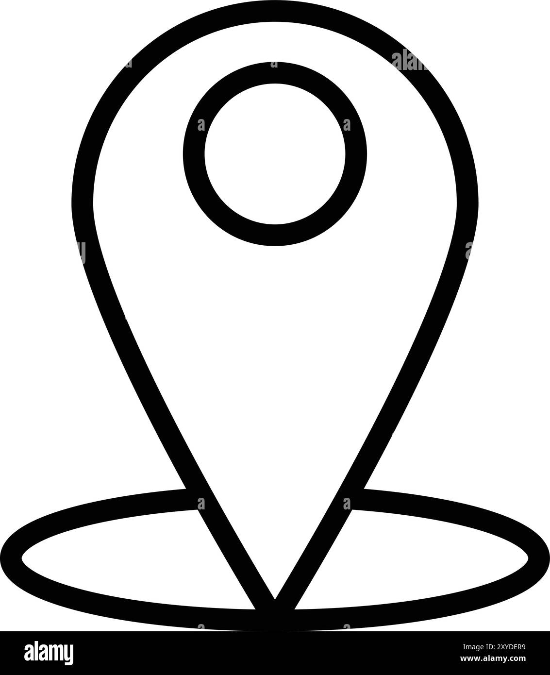 Location logos Black and White Stock Photos & Images - Alamy