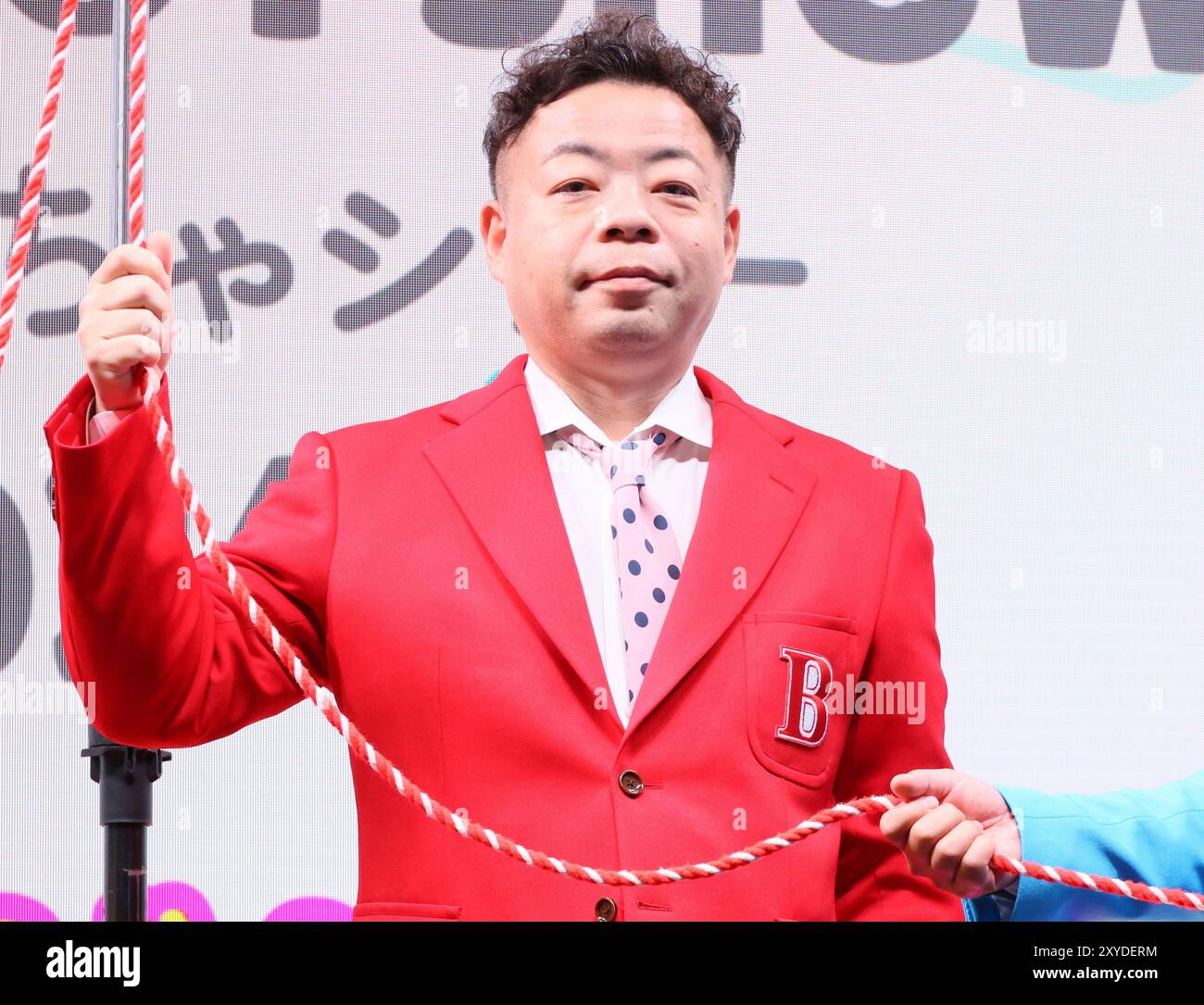 Tokyo, Japan. 29th Aug, 2024. Japanese comedy duo Dian member Yusuke ...