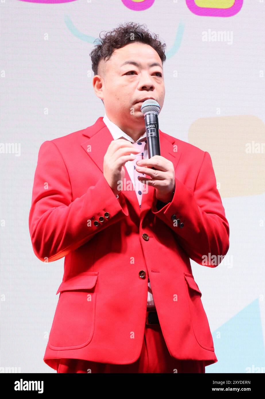 Tokyo, Japan. 29th Aug, 2024. Japanese comedy duo Dian member Yusuke ...