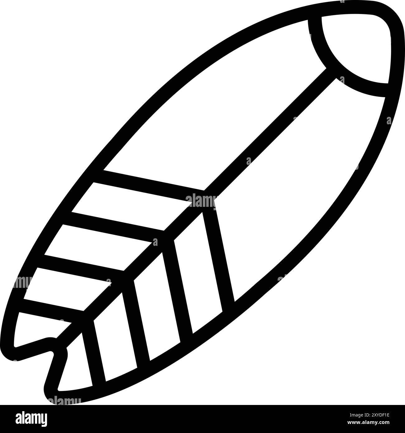 Surf board illustration Black and White Stock Photos & Images - Alamy