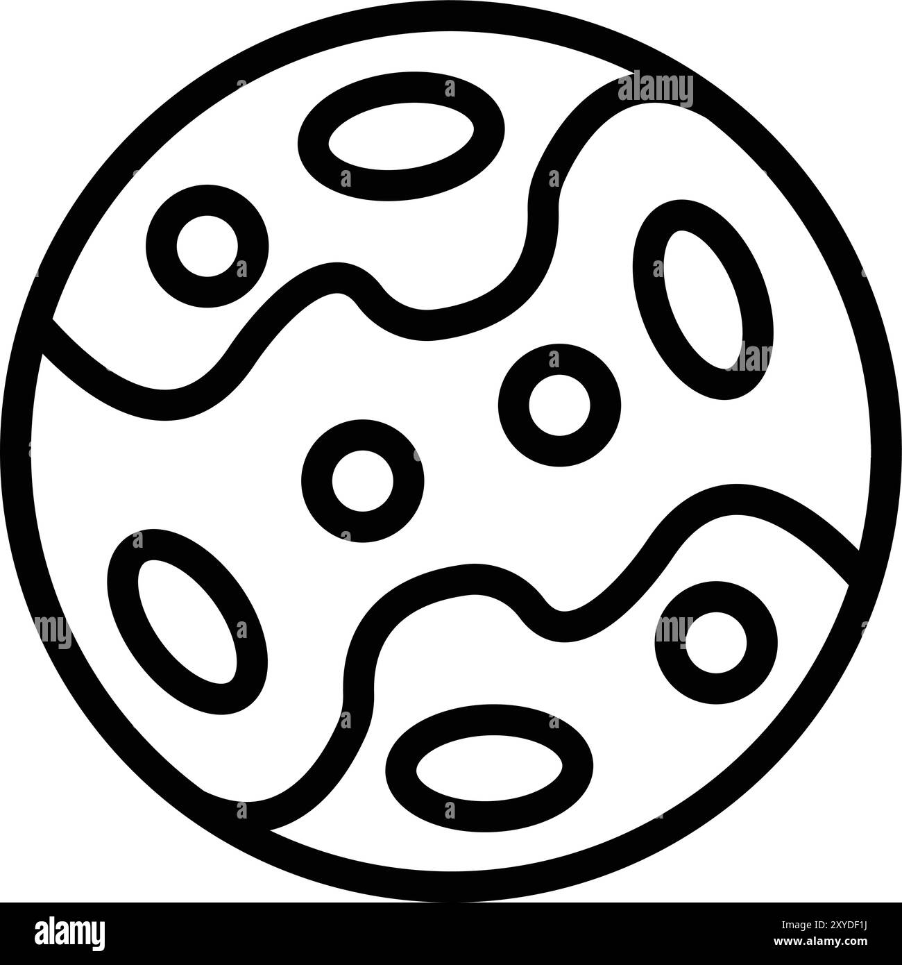 Pluto Vector Icon Design Illustration Stock Vector Image & Art - Alamy