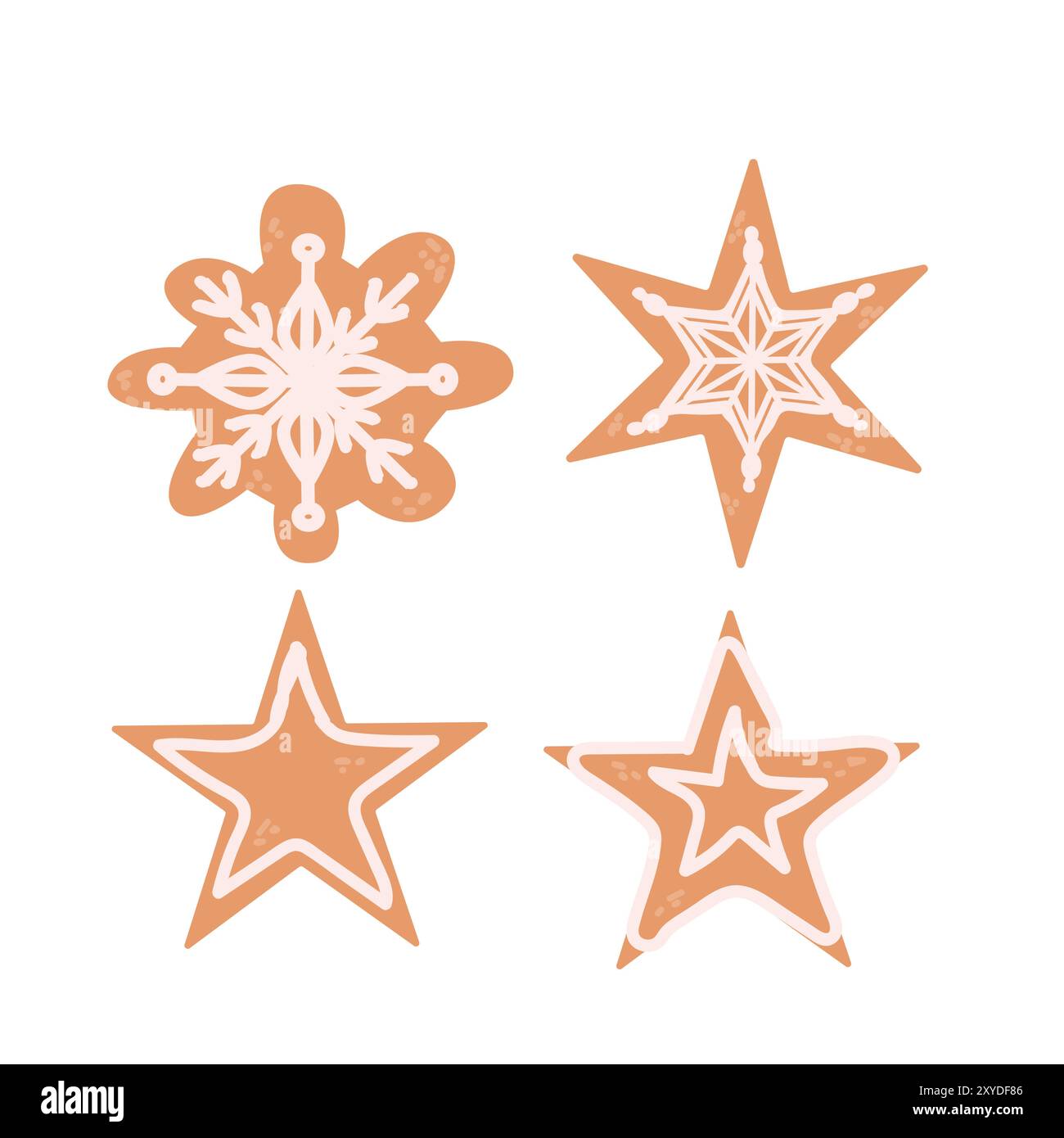 Gingerbread man cookies concept Stock Vector Images - Alamy