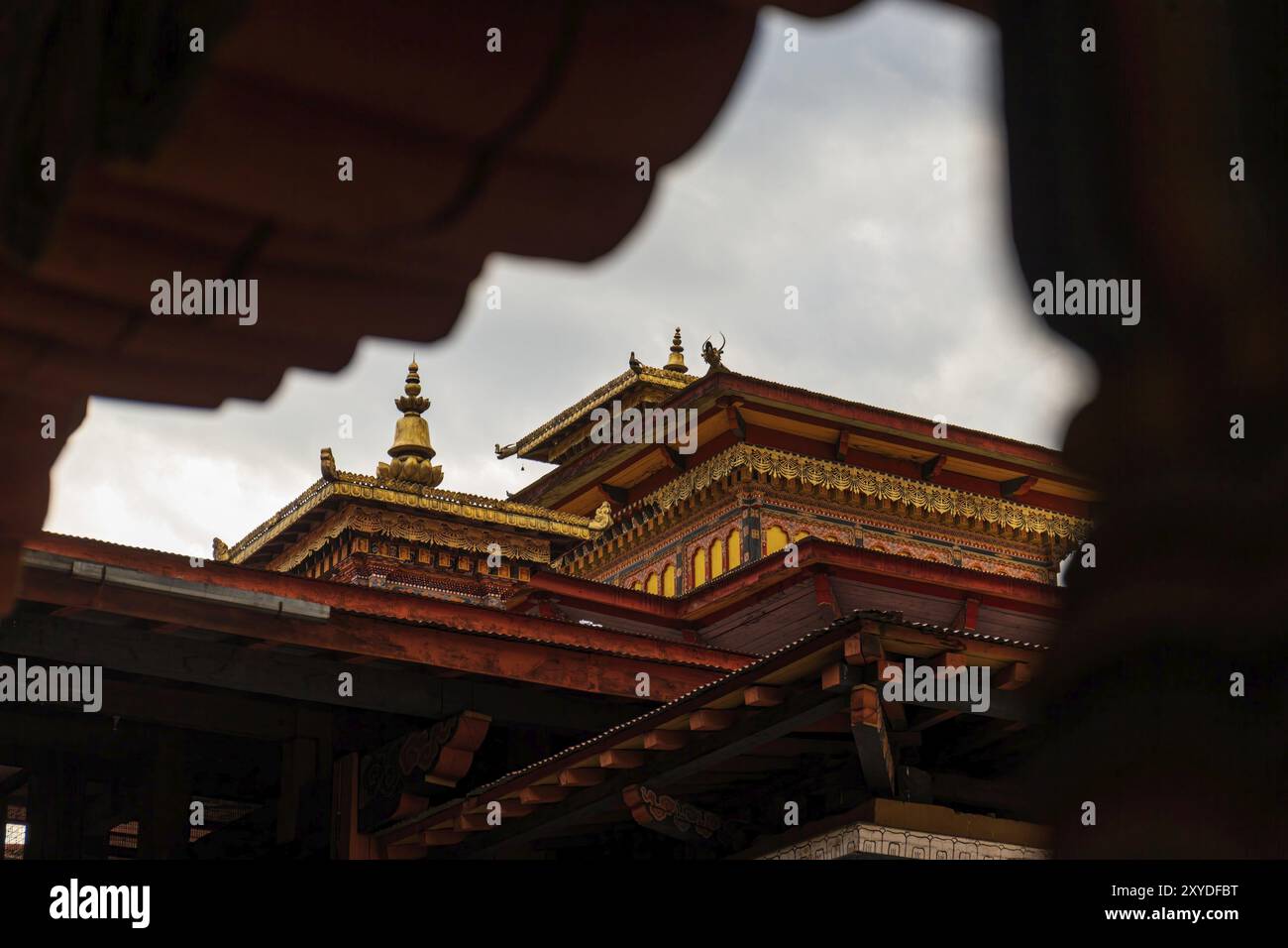 The Punakha Dzong Monastery in Bhutan Asia one of the largest monestary ...