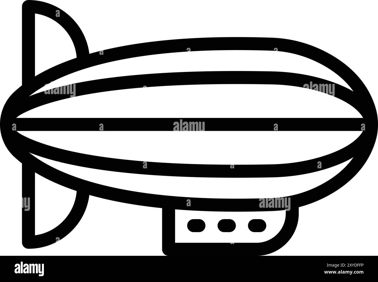 Blimp clipart Cut Out Stock Images & Pictures - Alamy