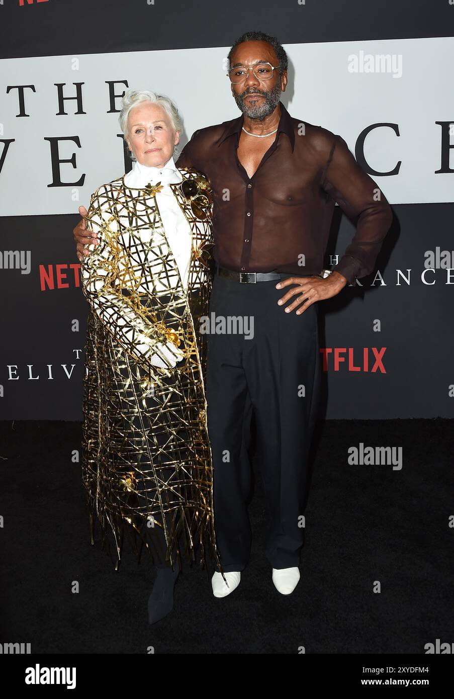 Hollywood, USA. 28th Aug, 2024. Glenn Close and Lee Daniels arriving to ...