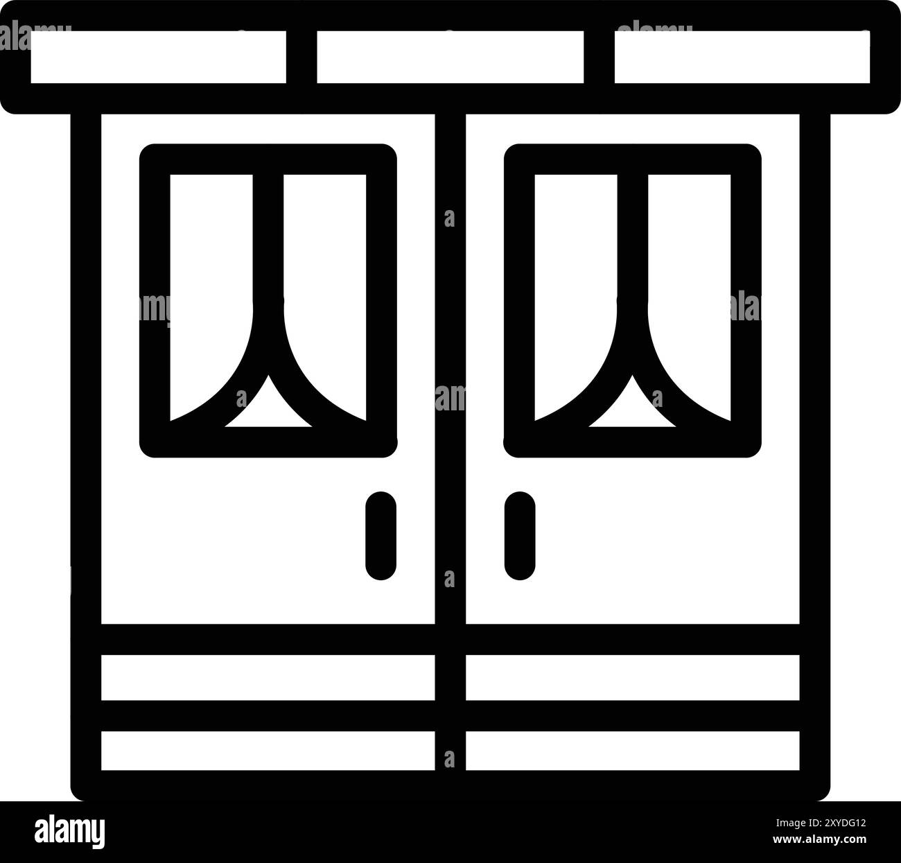 Train door Stock Vector Images - Alamy