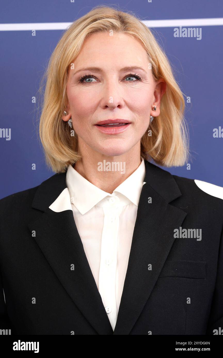 Cate Blanchett beim Photocall zur Apple TV+ Miniserie 'Disclaimer' auf ...