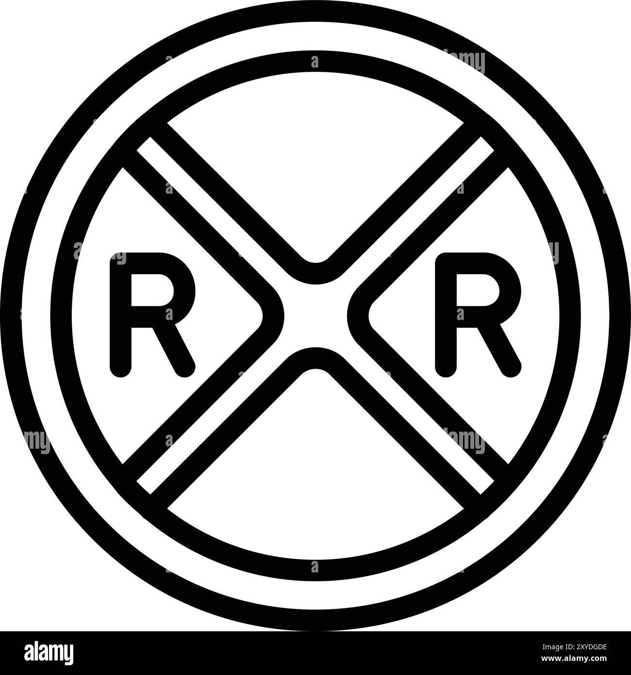 Rail road rails Stock Vector Images - Alamy