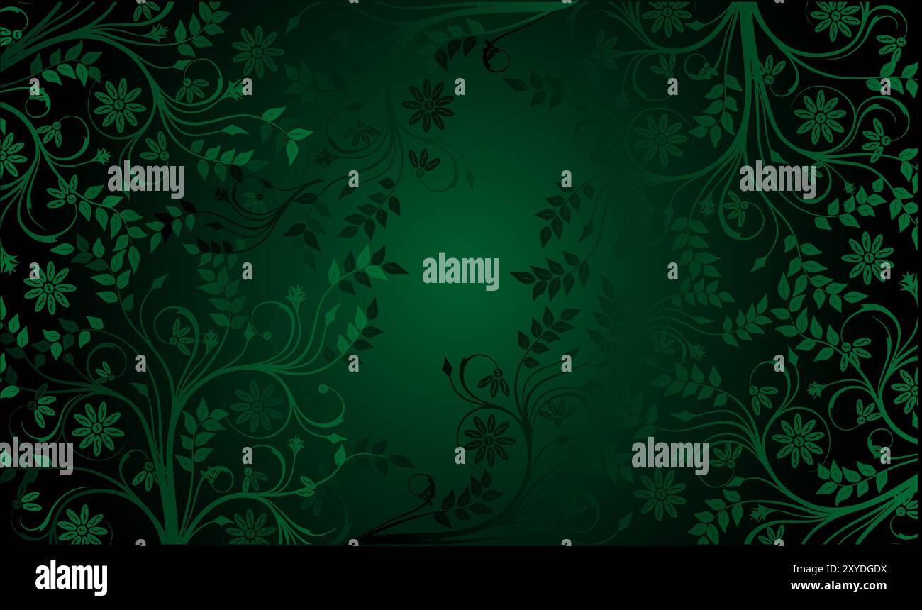 Darkgreen pattern Stock Vector Images - Alamy