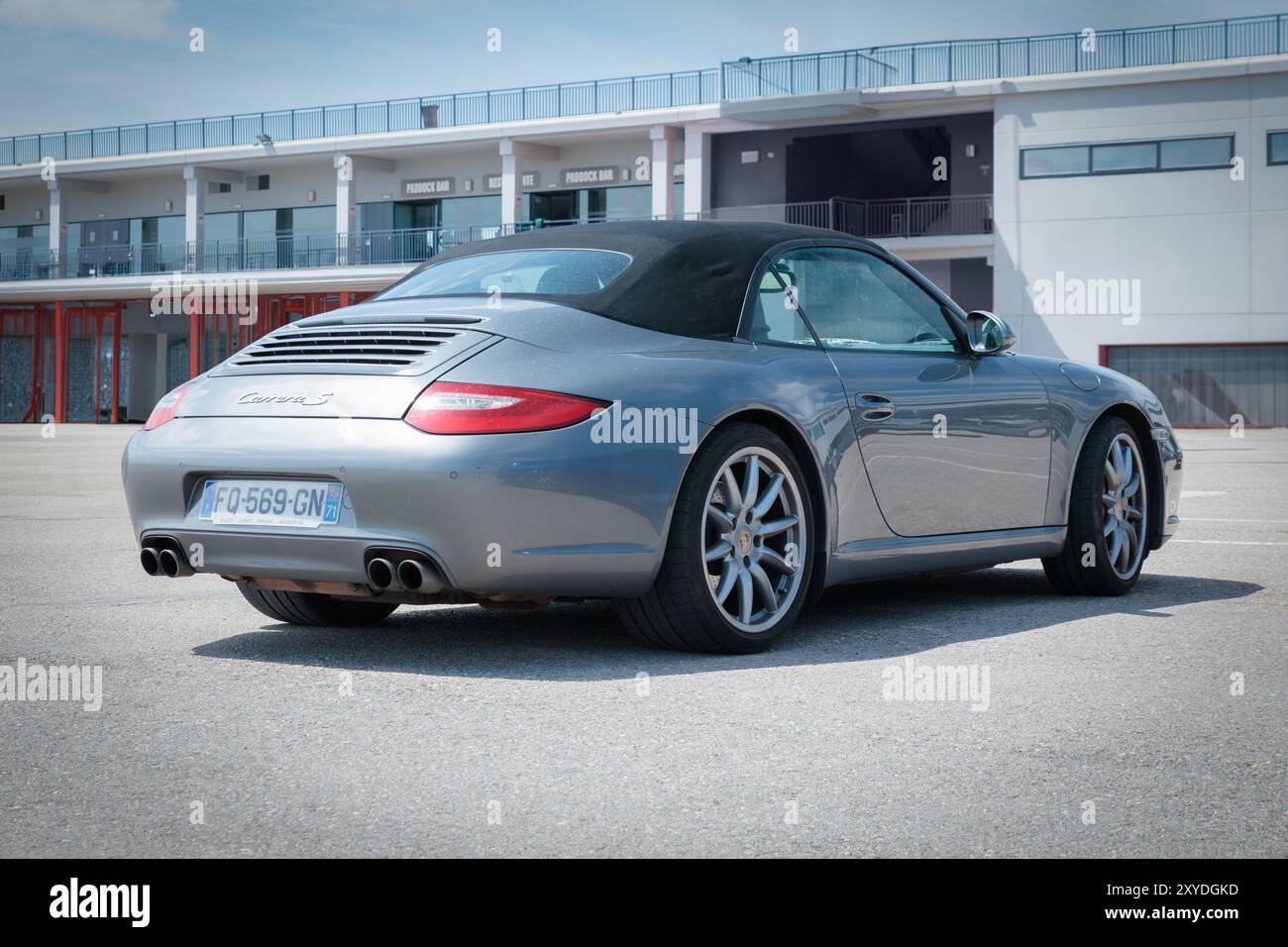 Los Arcos, Spain-May 25, 2024: Porsche 911 (997) Carrera S Cabriolet ...