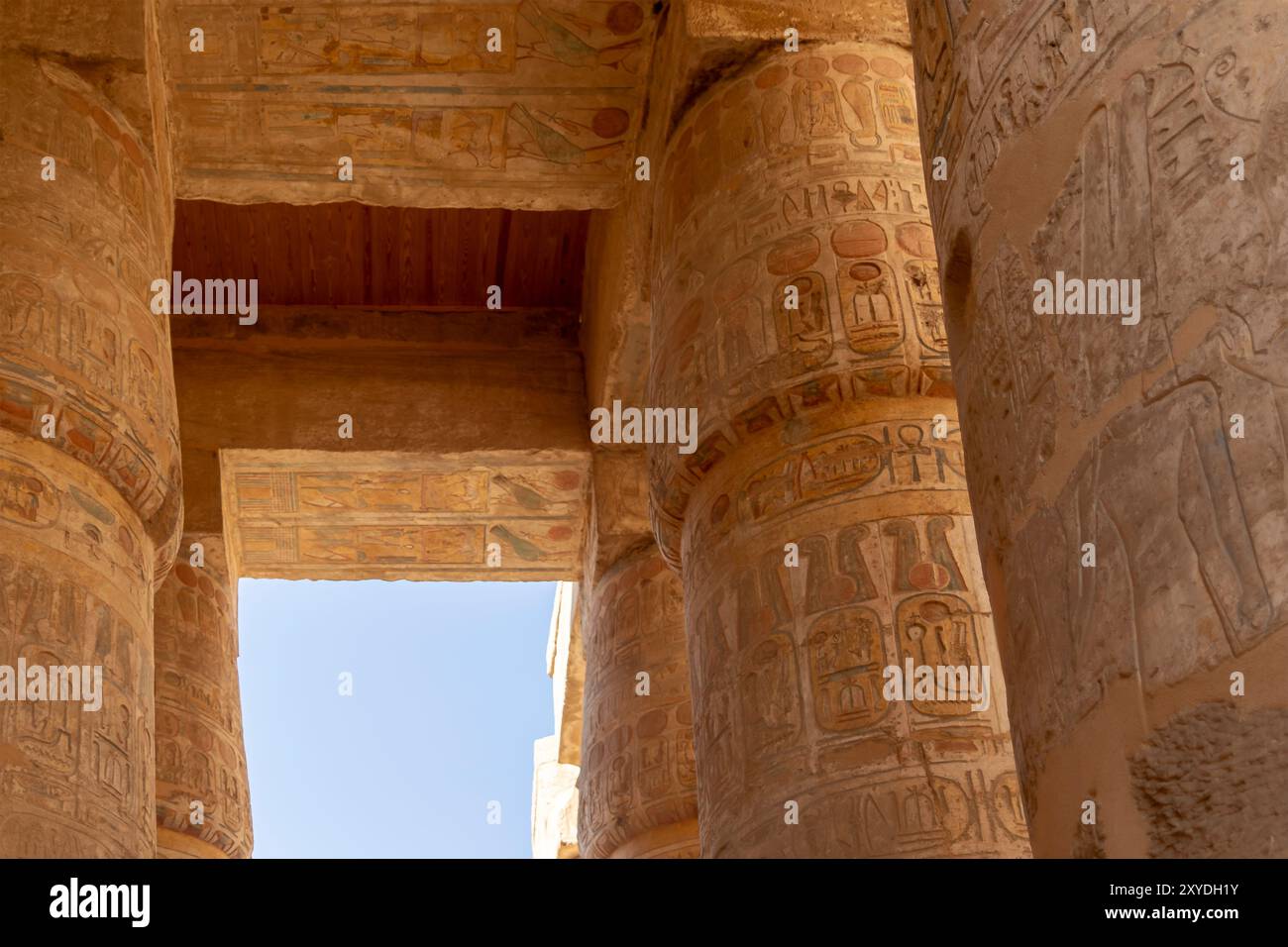 Explore the sacred Hall of Columns at Karnak, dedicated to the god Amun ...