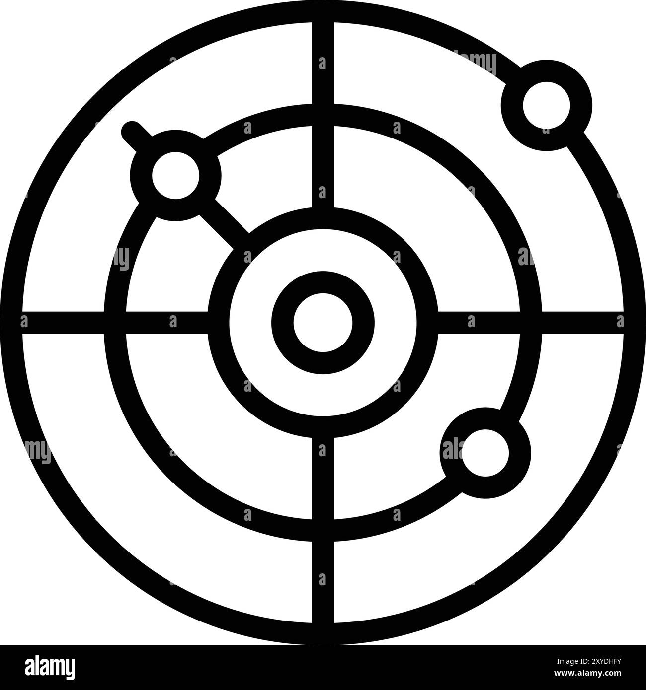 Simple radar Black and White Stock Photos & Images - Alamy