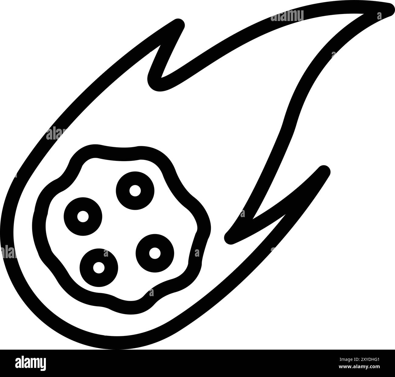 Asteroid 1 vector vectors hi-res stock photography and images - Alamy