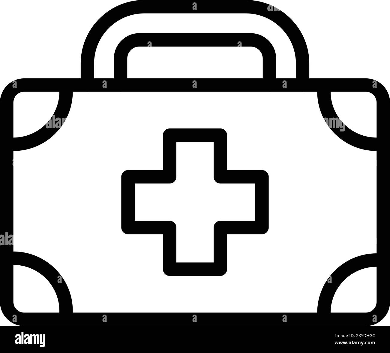 First aid kit Vector Icon Design Illustration Stock Vector Image & Art ...