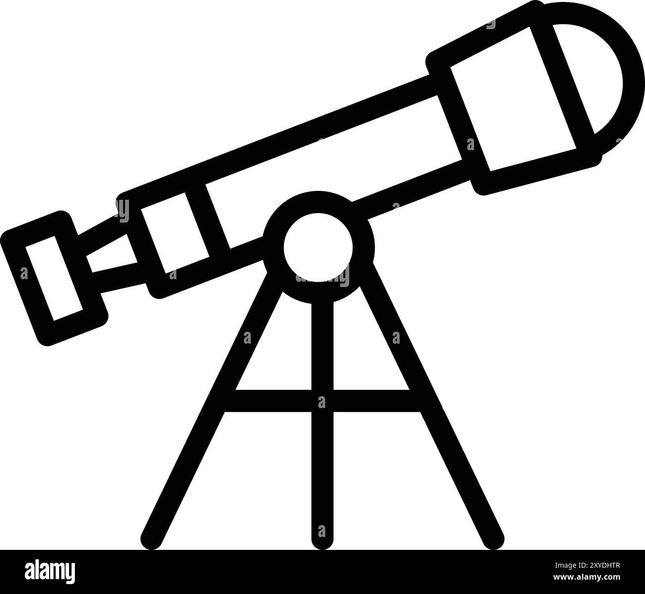 Telescope clipart hi-res stock photography and images - Alamy