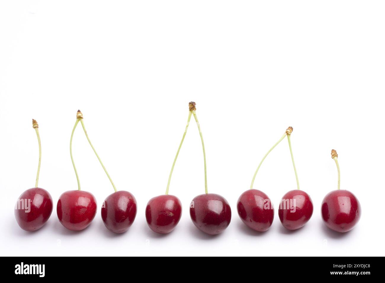 Types of cherries Cut Out Stock Images & Pictures - Alamy
