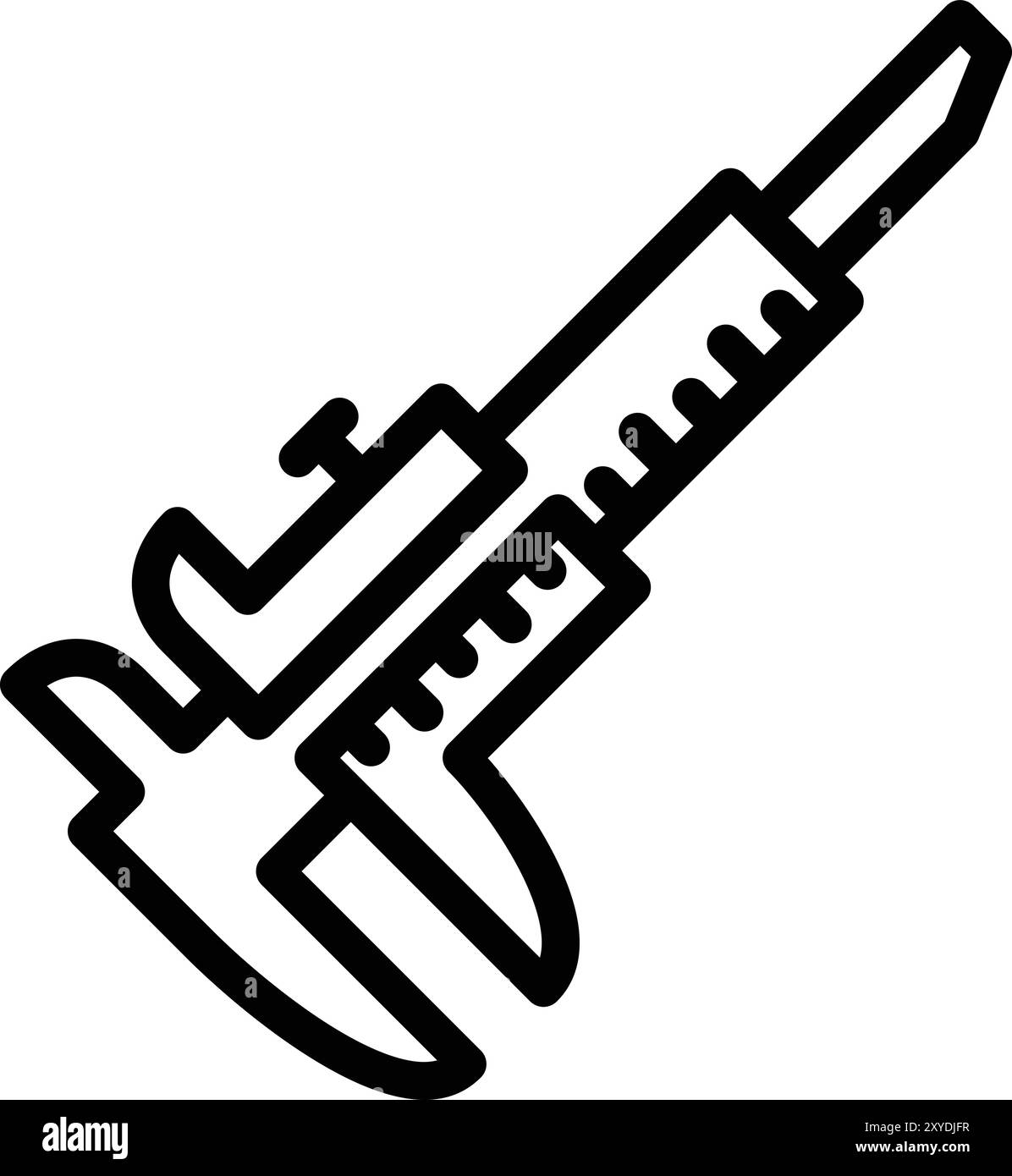 Vernier caliper vector vectors hi-res stock photography and images - Alamy