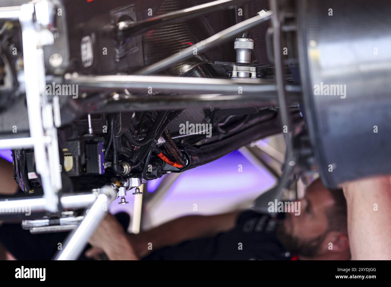 Red Bull Racing RB20, mechanical detail floor during the Formula 1 ...