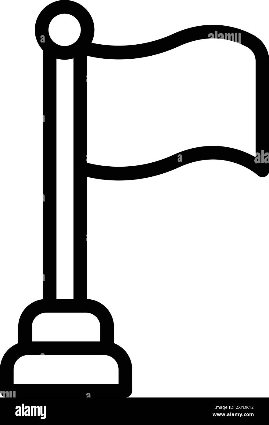 Flag Vector Icon Design Illustration Stock Vector Image & Art - Alamy